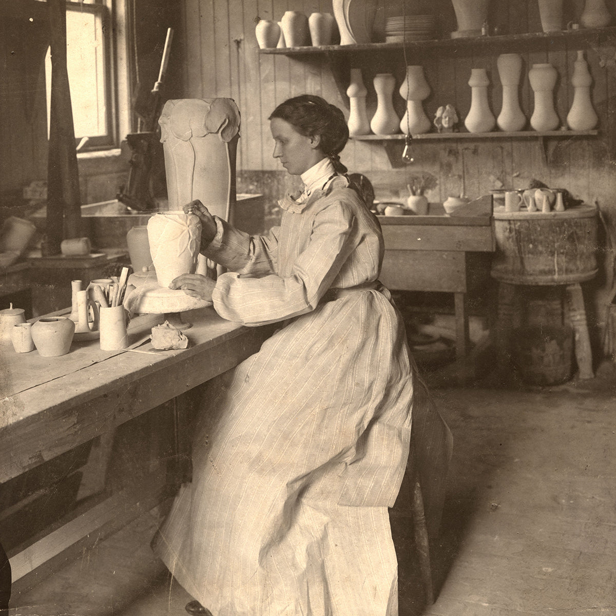 Mary Stratton: Artist, Educator, Innovator – Pewabic Pottery