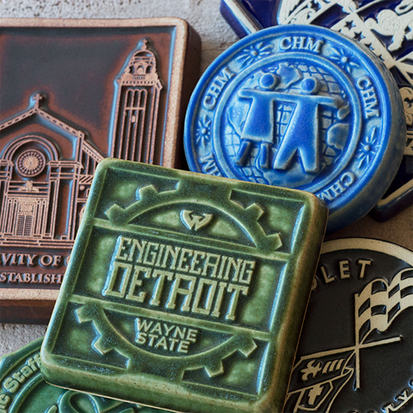 Custom Commemorative Tiles – Pewabic Pottery