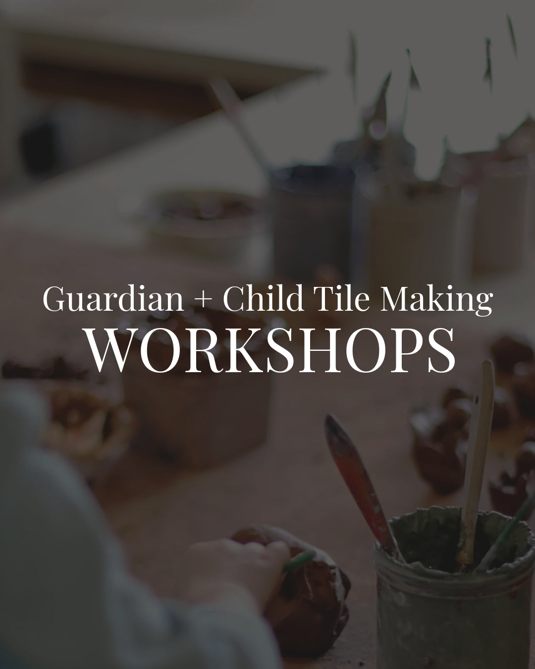Guardian + Child Tile Making Workshop | 10/25/2025 – Pewabic Pottery