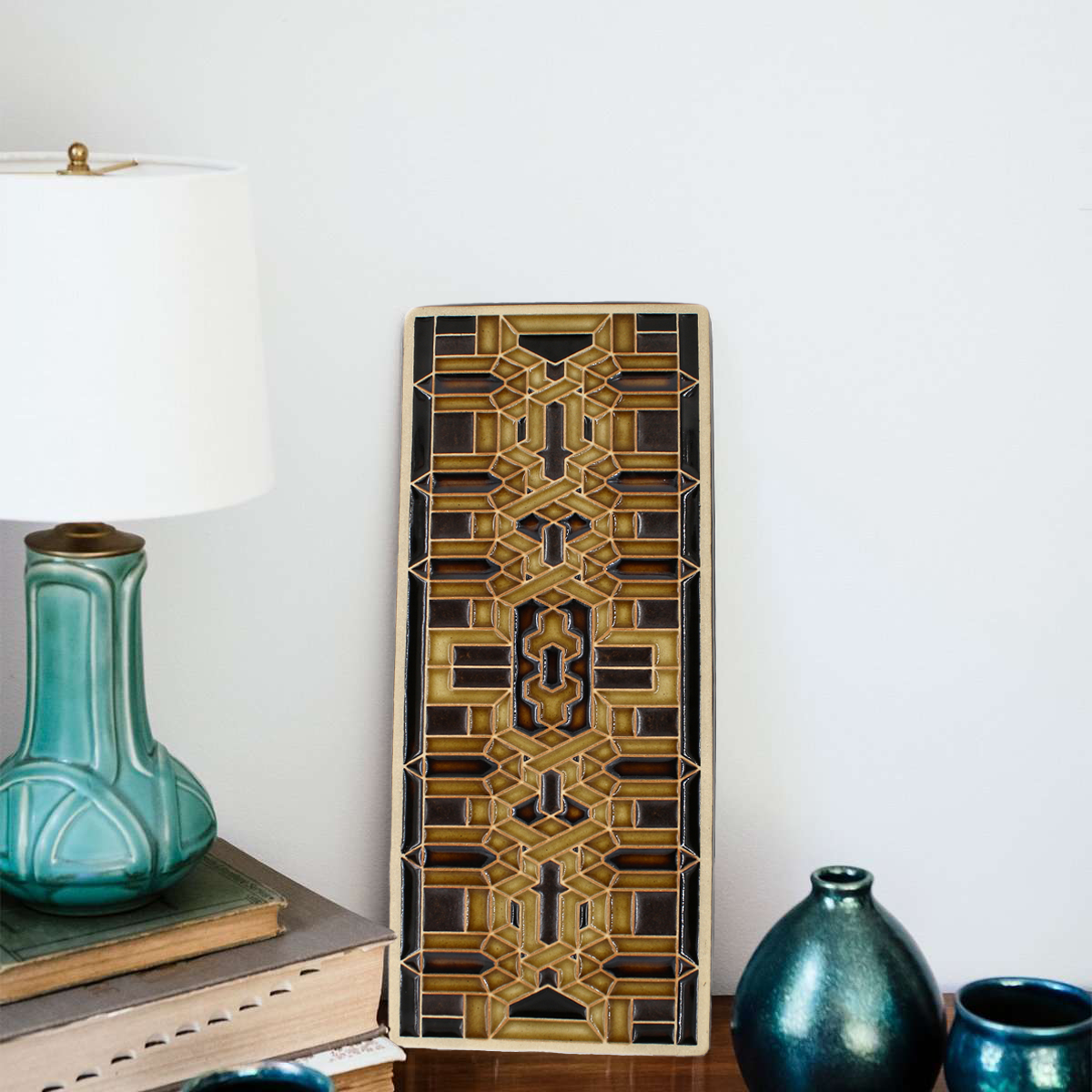 Guardian Pattern Tile – Pewabic Pottery