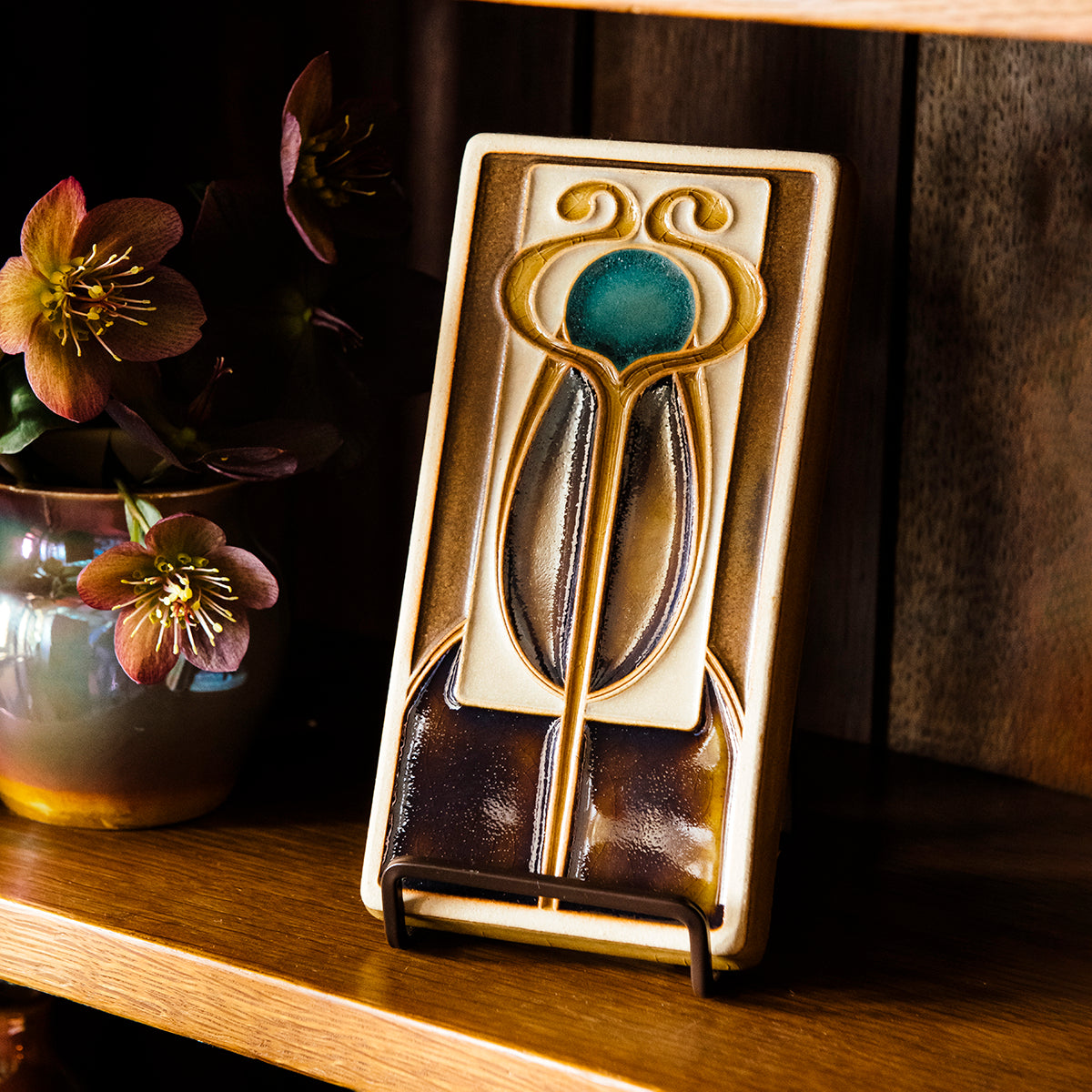 Hand-Painted Stickley Tile – Pewabic Pottery