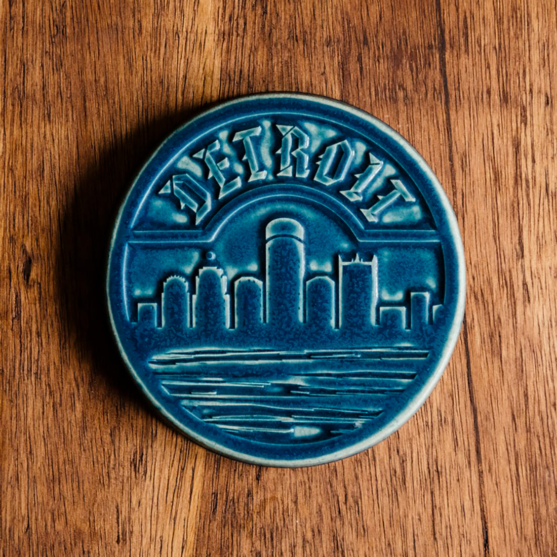 Detroit Trivet Tile – Pewabic Pottery