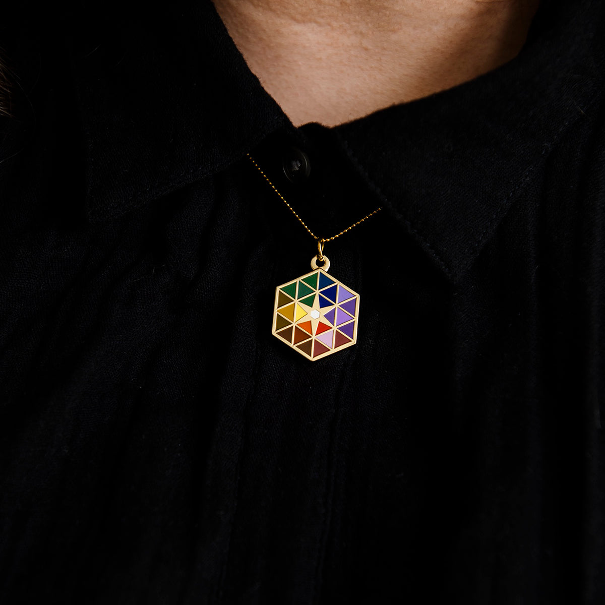 Hex Necklace – Pewabic Pottery