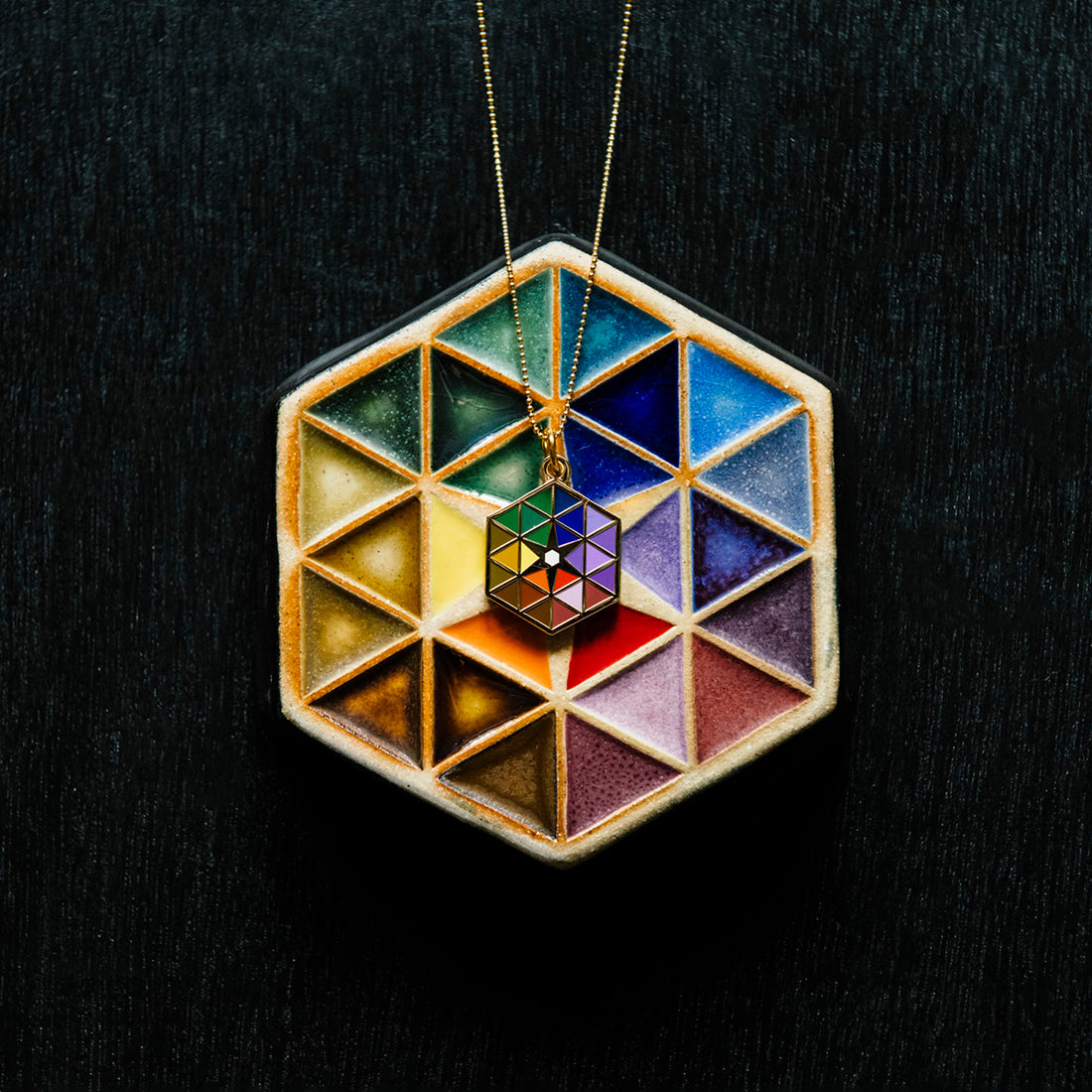Hex Necklace – Pewabic Pottery