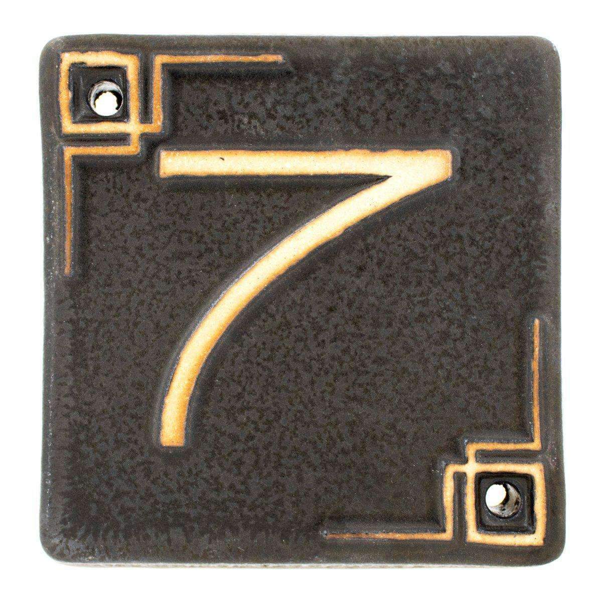 Address Number 7 Tile – Pewabic Pottery