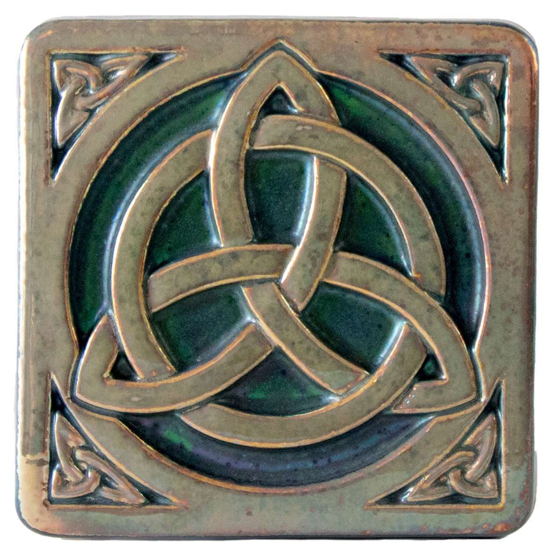 Trinity Knot | Two-Tone Iridescent – Pewabic Pottery