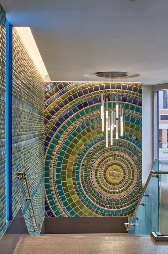 Sparrow Mural – Pewabic Pottery