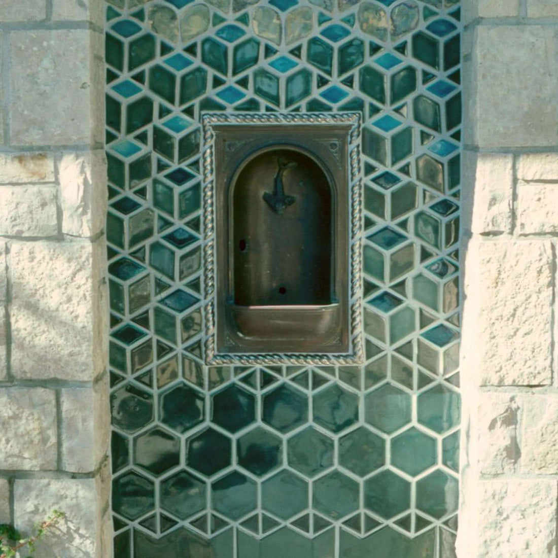 Escher Fountain – Pewabic Pottery